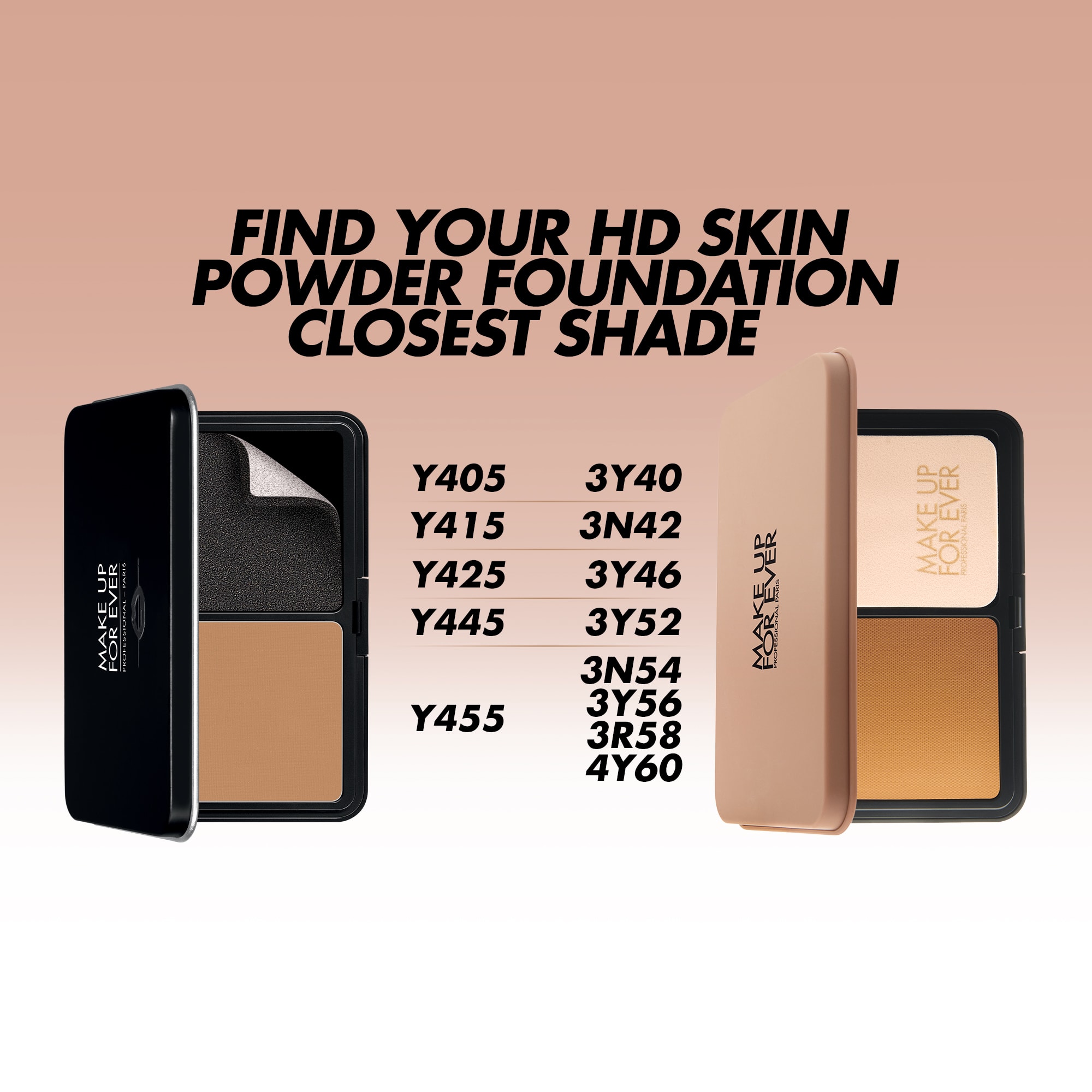 HD Skin Powder Foundation 24H #1N06 | Make Up For Ever Kuwait
